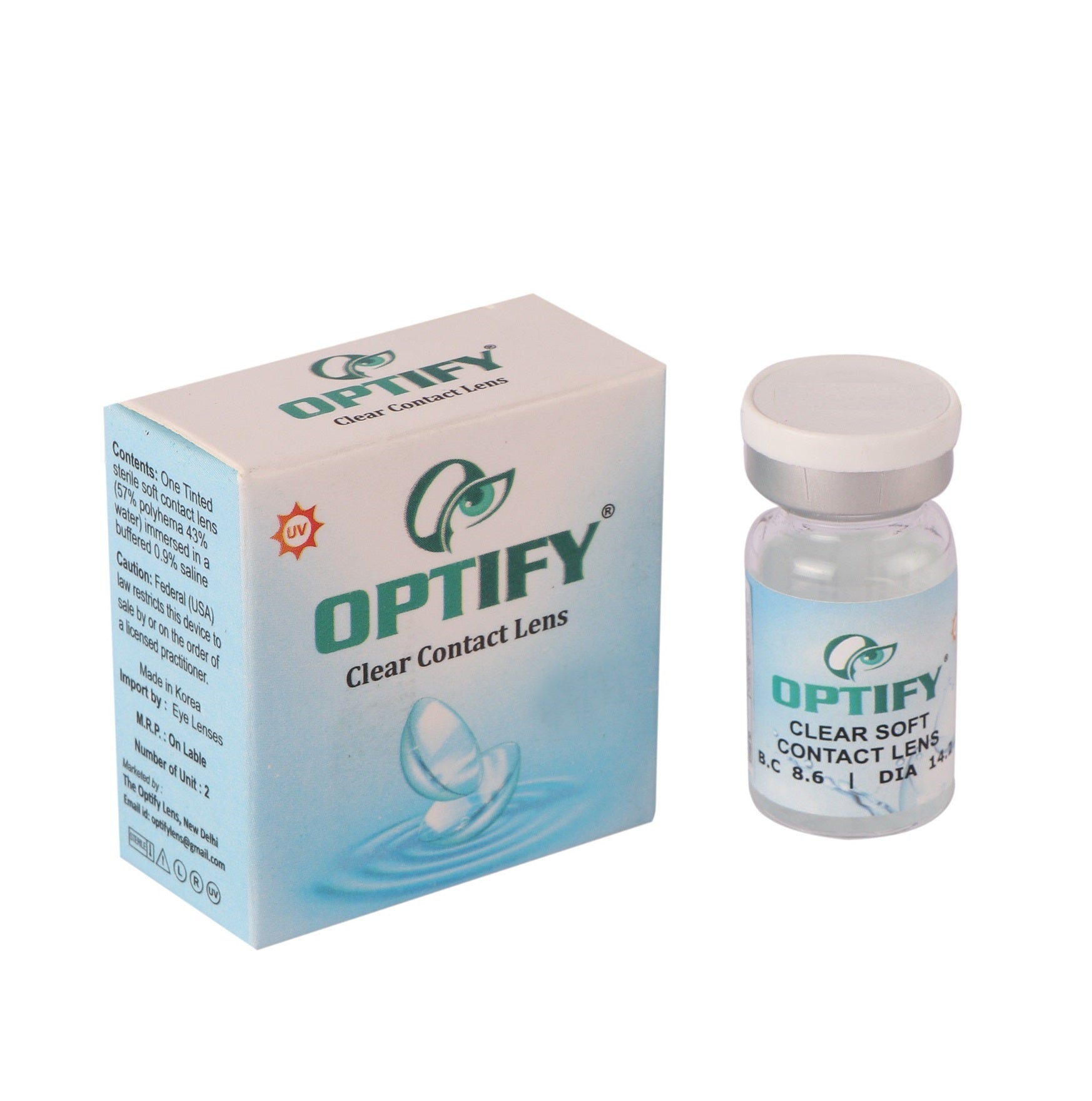 OPTIFY-42 CLEAR TORIC CONTACT LENS - Lensexpert