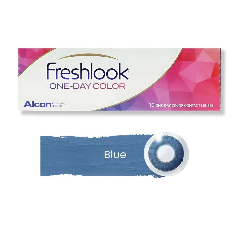 ALCON FRESHLOOK BLUE ONEDAY COLOR LENSES (10 LENSES/BOX) - Lensexpert