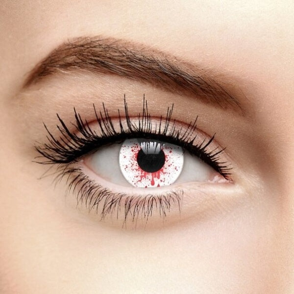 BLOOD SHOOT WEEKLY HELLOWEEN CONTACT LENSES